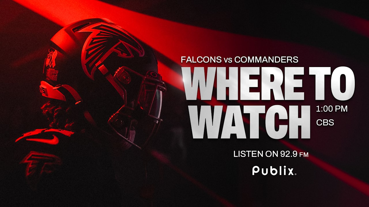 Where to watch Atlanta Falcons vs. Washington Commanders - BVM Sports