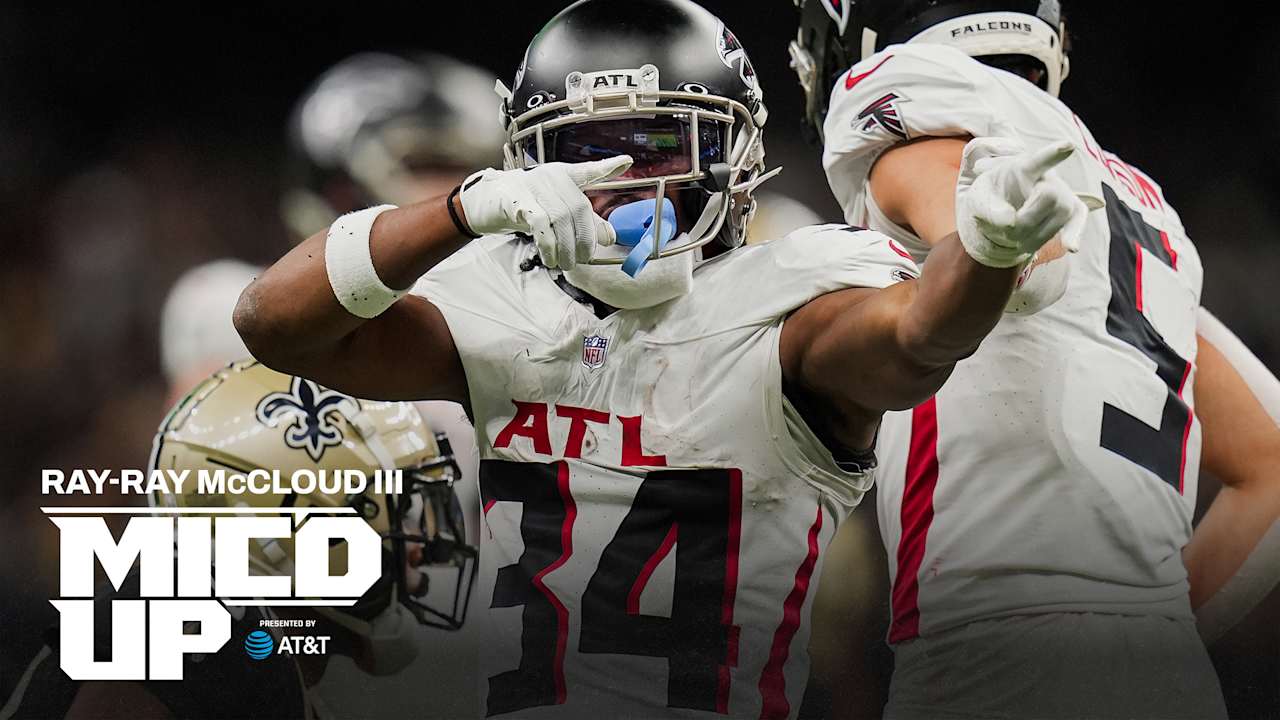 Ray-Ray McCloud III mic'd up against the New Orleans Saints