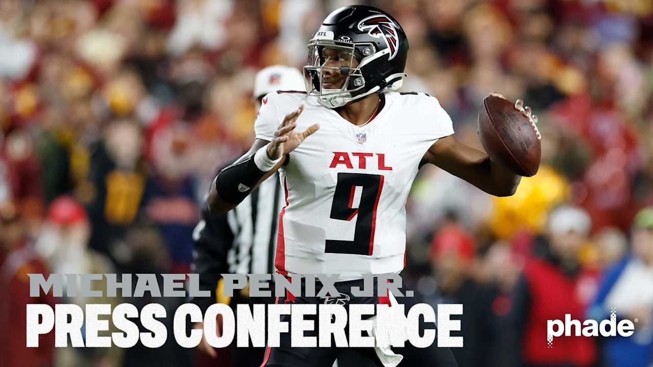 Michael Penix Jr. reacts to Atlanta Falcons & Washington Commanders ...