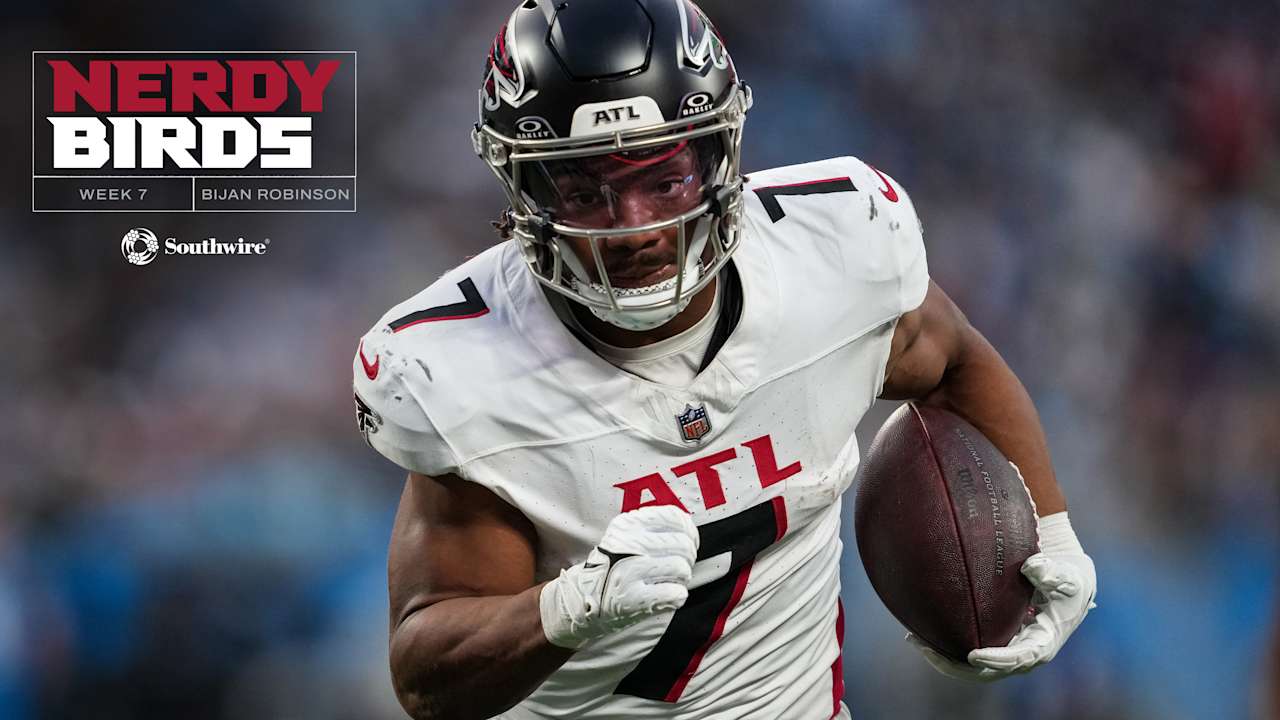 Nerdy Birds: Tyler Allgeier and Bijan Robinson break loose in run game