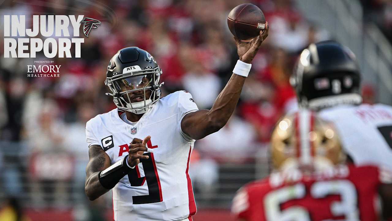 Falcons injury report: Michael Penix Jr.'s status remains limited in ...