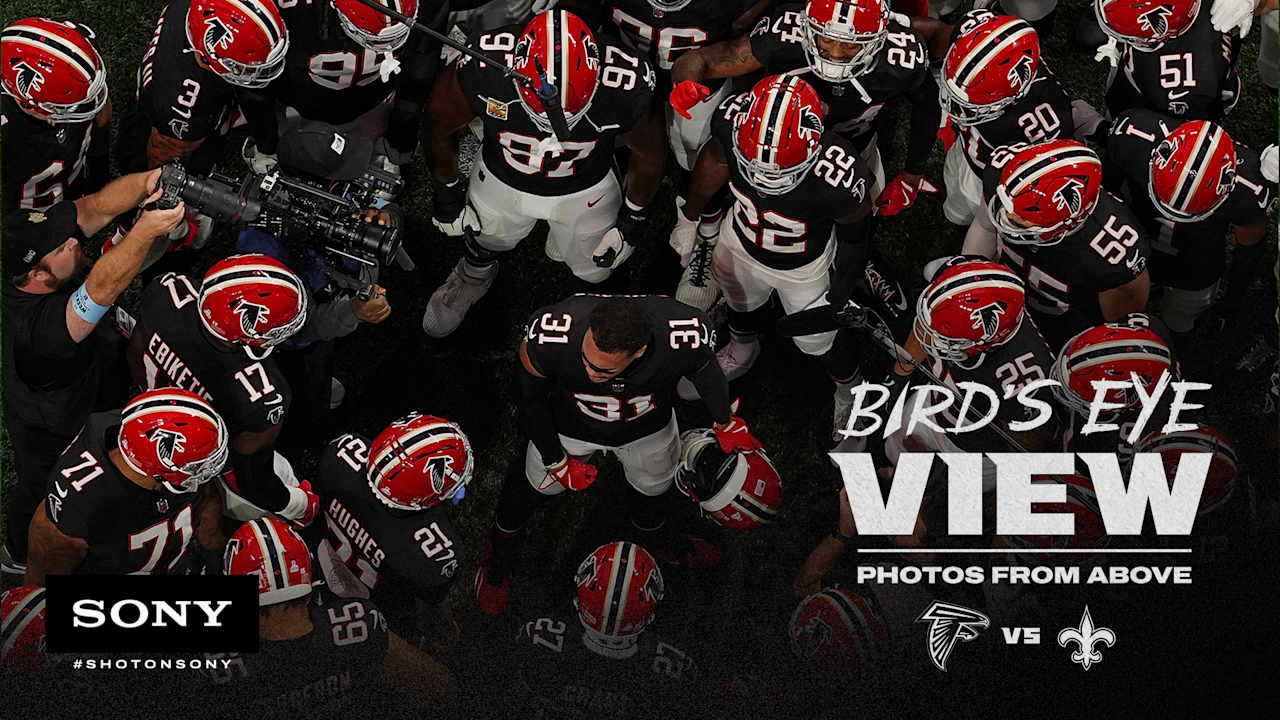 Bird's Eye View | Falcons vs Saints