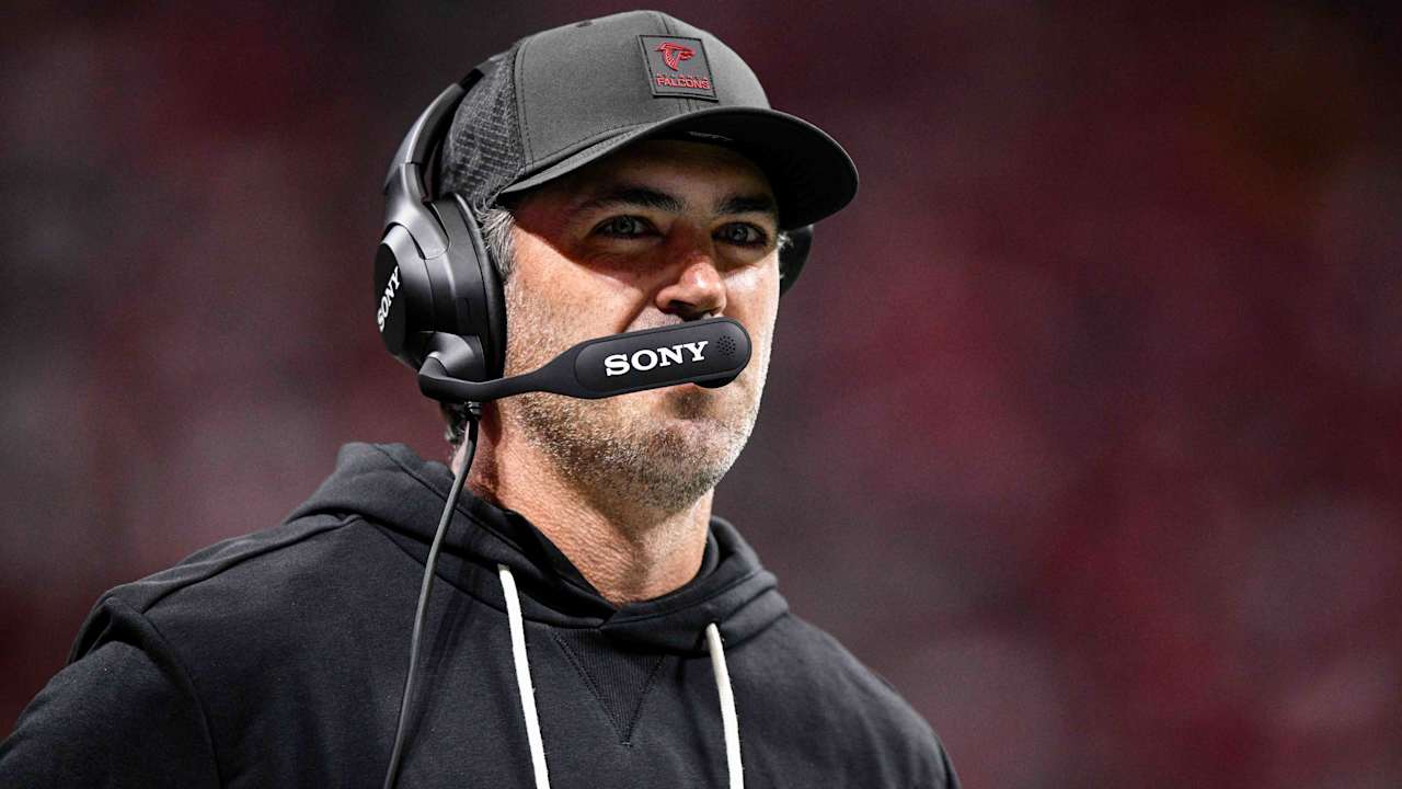 Zac Robinson's debut on Falcons' sideline draws rave reviews