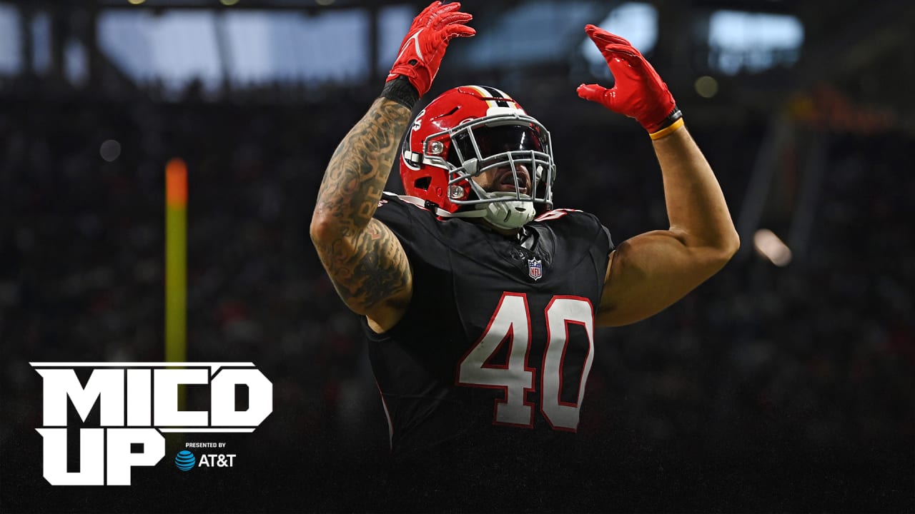 Keith Smith is mic'd up in huge win against the New Orleans Saints