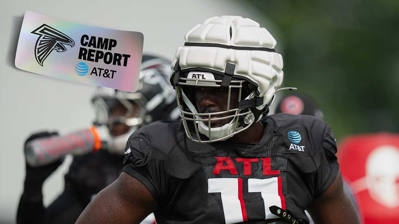 Falcons Camp Report: Jalon Walker feels 'ahead of the game' despite ...