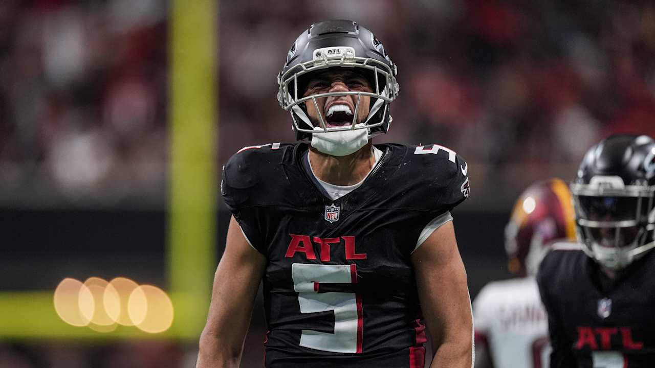 Drake London's best plays from 110-yard game vs. Commanders Week 4