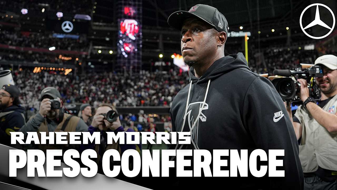 Atlanta Falcons Head Coach Raheem Morris reflects on Falcons' primetime ...