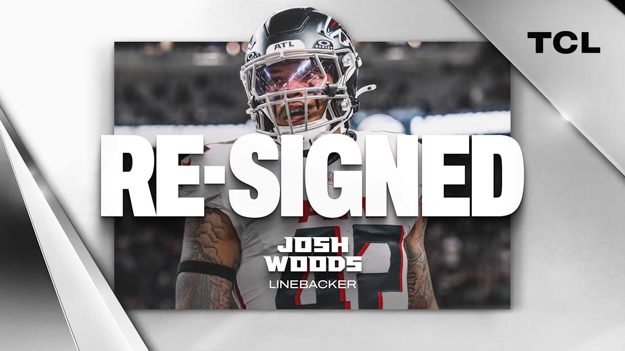 Falcons re-sign LB Josh Woods