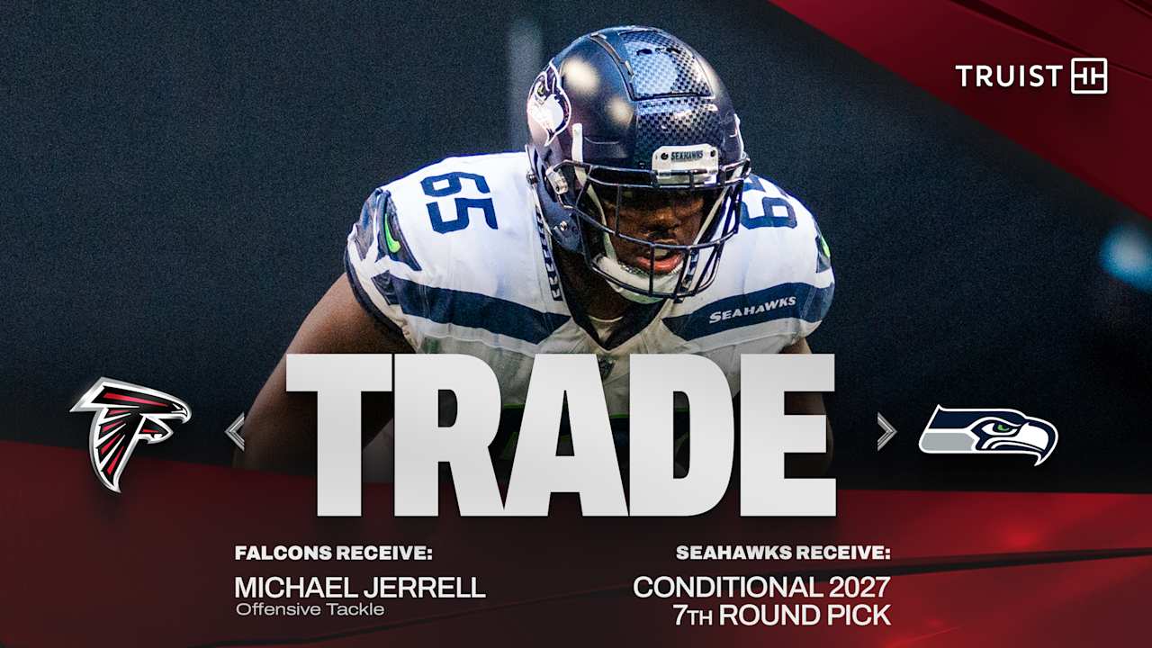 Falcons trade for Seahawks offensive tackle