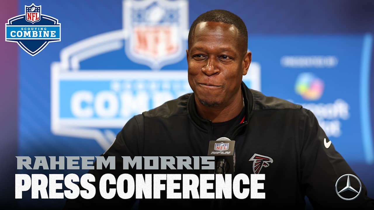 Raheem Morris on Falcons off season expectations | 2025 NFL Scouting ...
