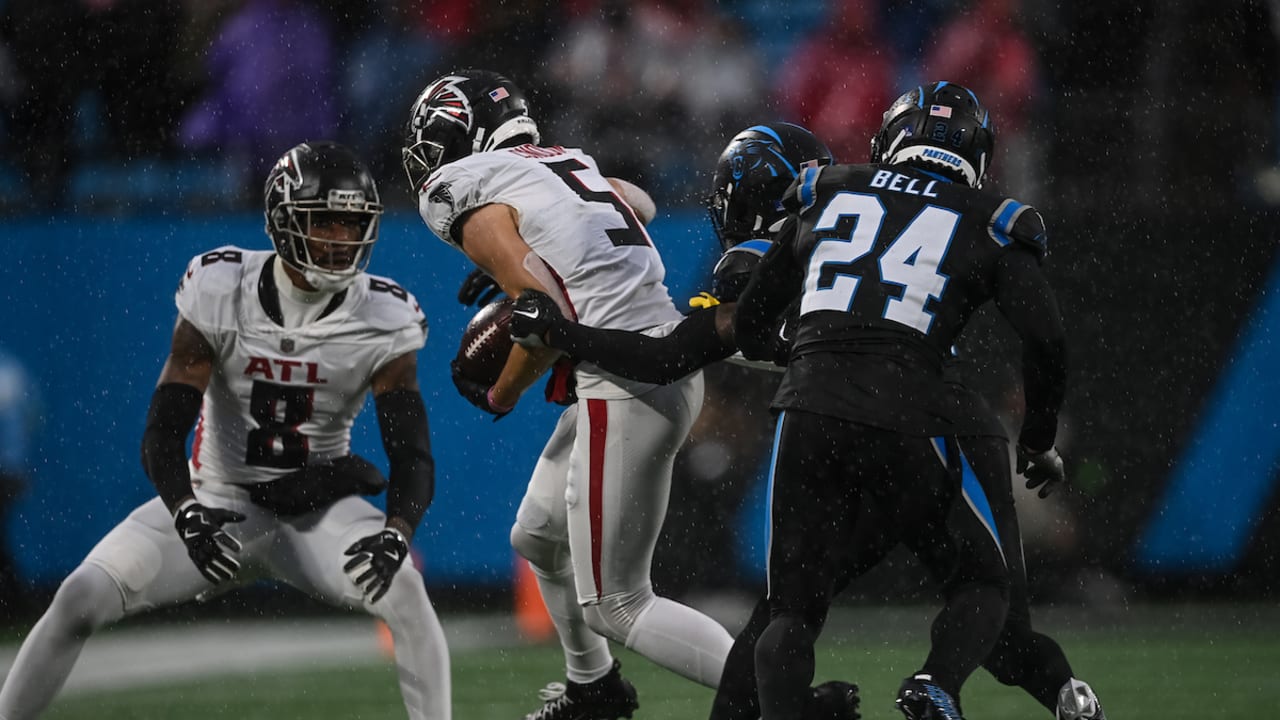 Drake London's first catch of game