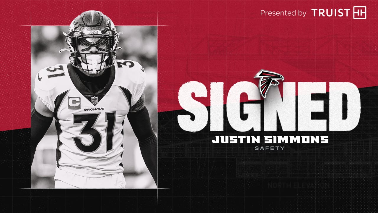 Falcons sign safety Justin Simmons