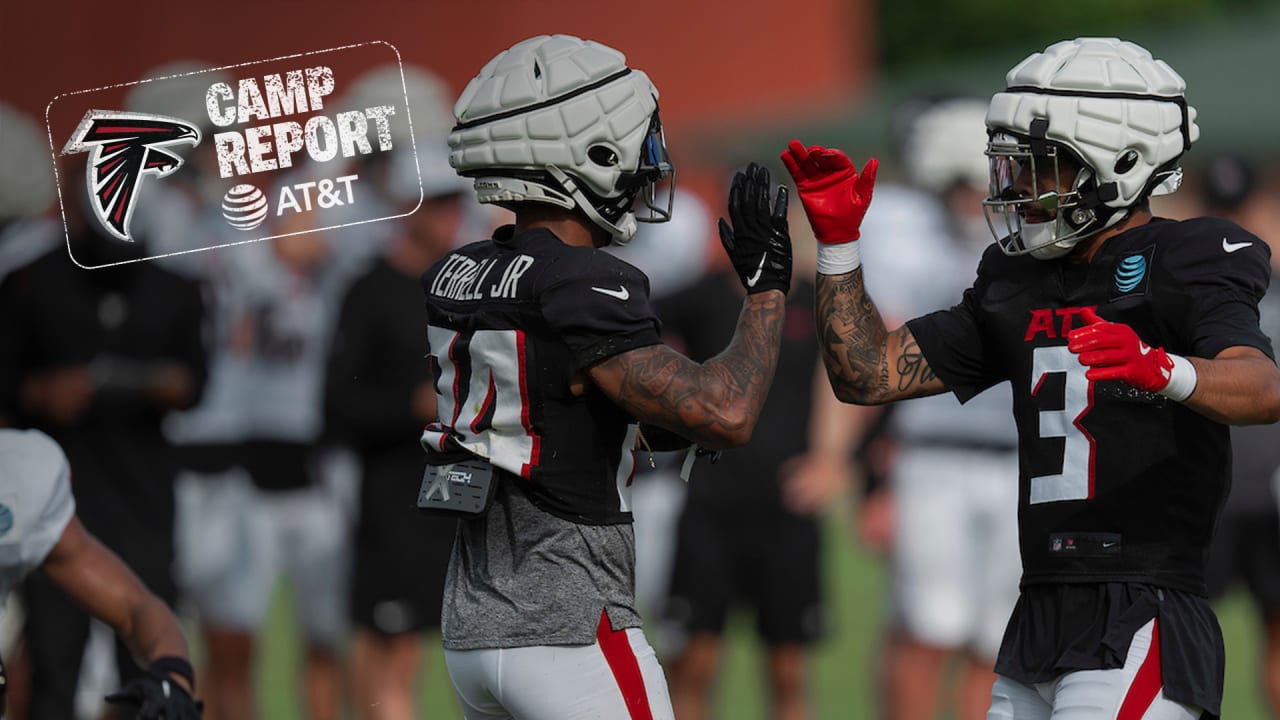 Falcons training camp: A.J. Terrell gets a pick, Carlos Washington Jr ...
