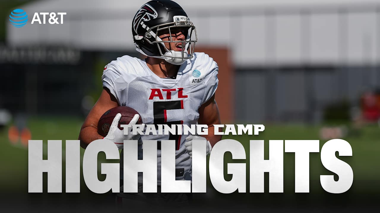 Highlights | Atlanta Falcons First Day in Pads | 2025 AT&T Training ...