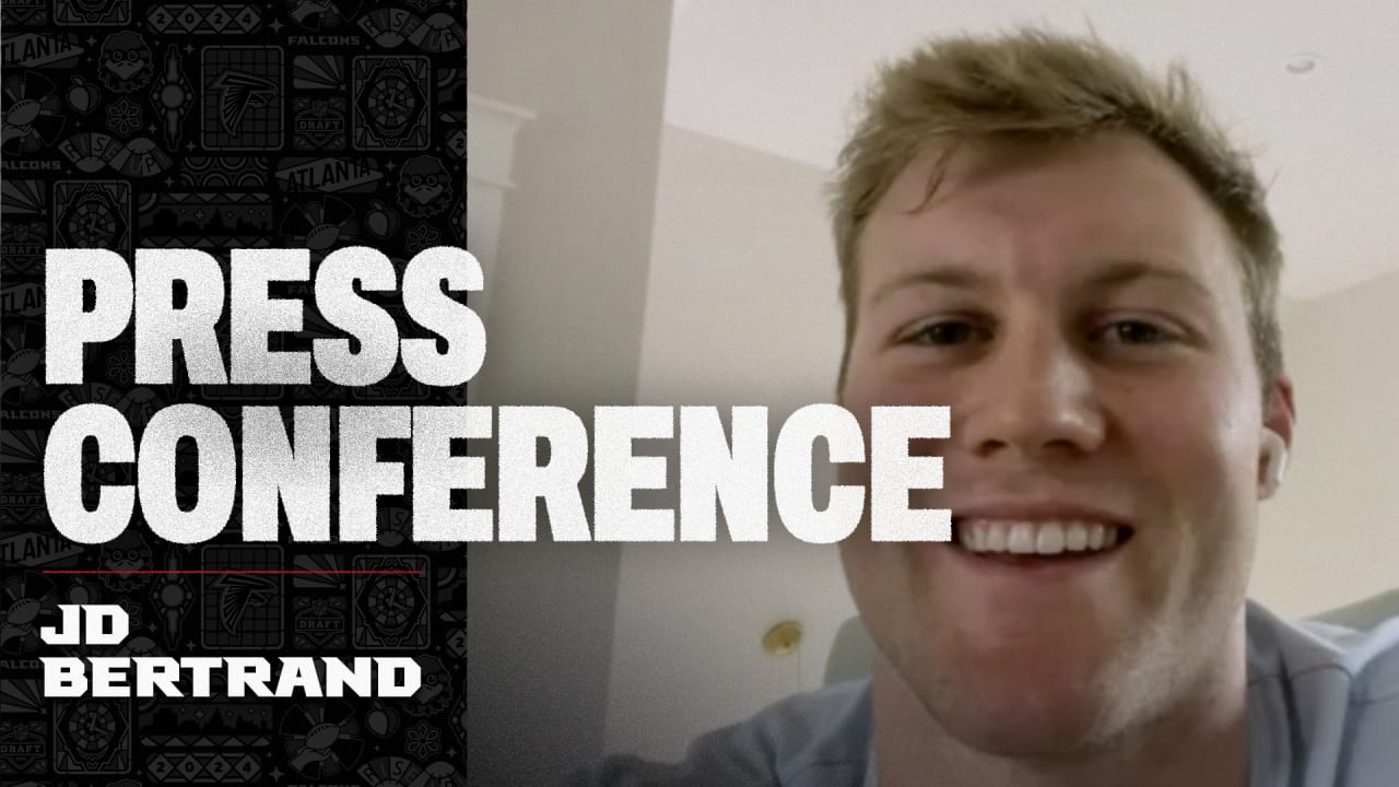 JD Bertrand press conference | 2024 NFL Draft