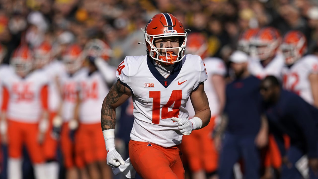 Falcons select Casey Washington with No. 187 pick in 2024 draft