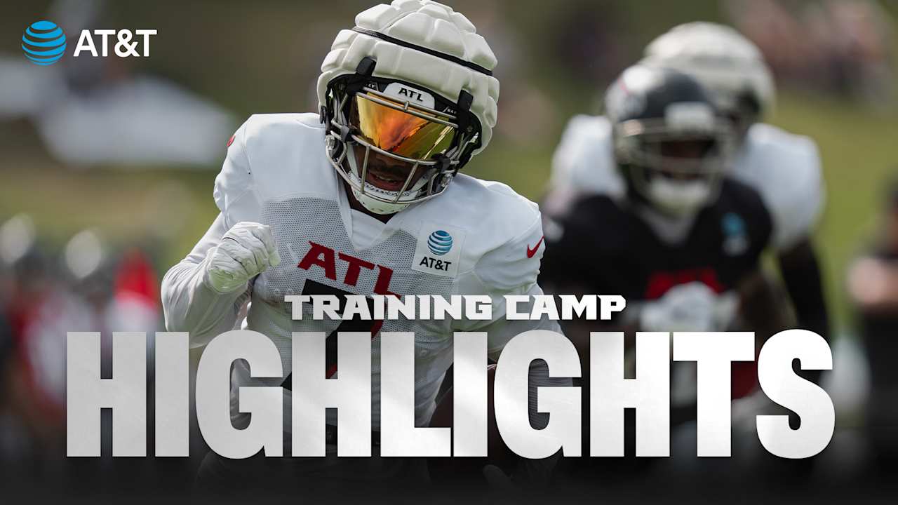 Highlights | Atlanta Falcons push the pace | 2025 AT&T Training Camp | NFL