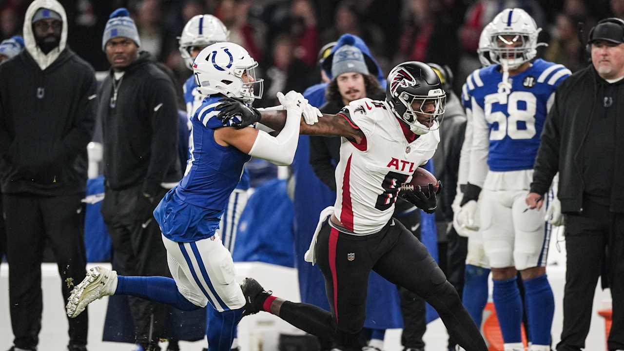 Kyle Pitts' first catch vs. Colts goes for 25 yards