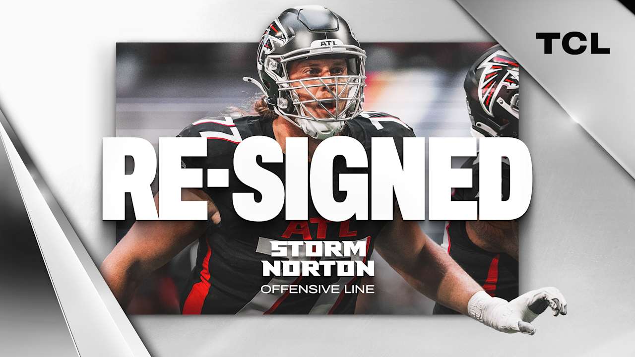 Falcons re-sign tackle Storm Norton