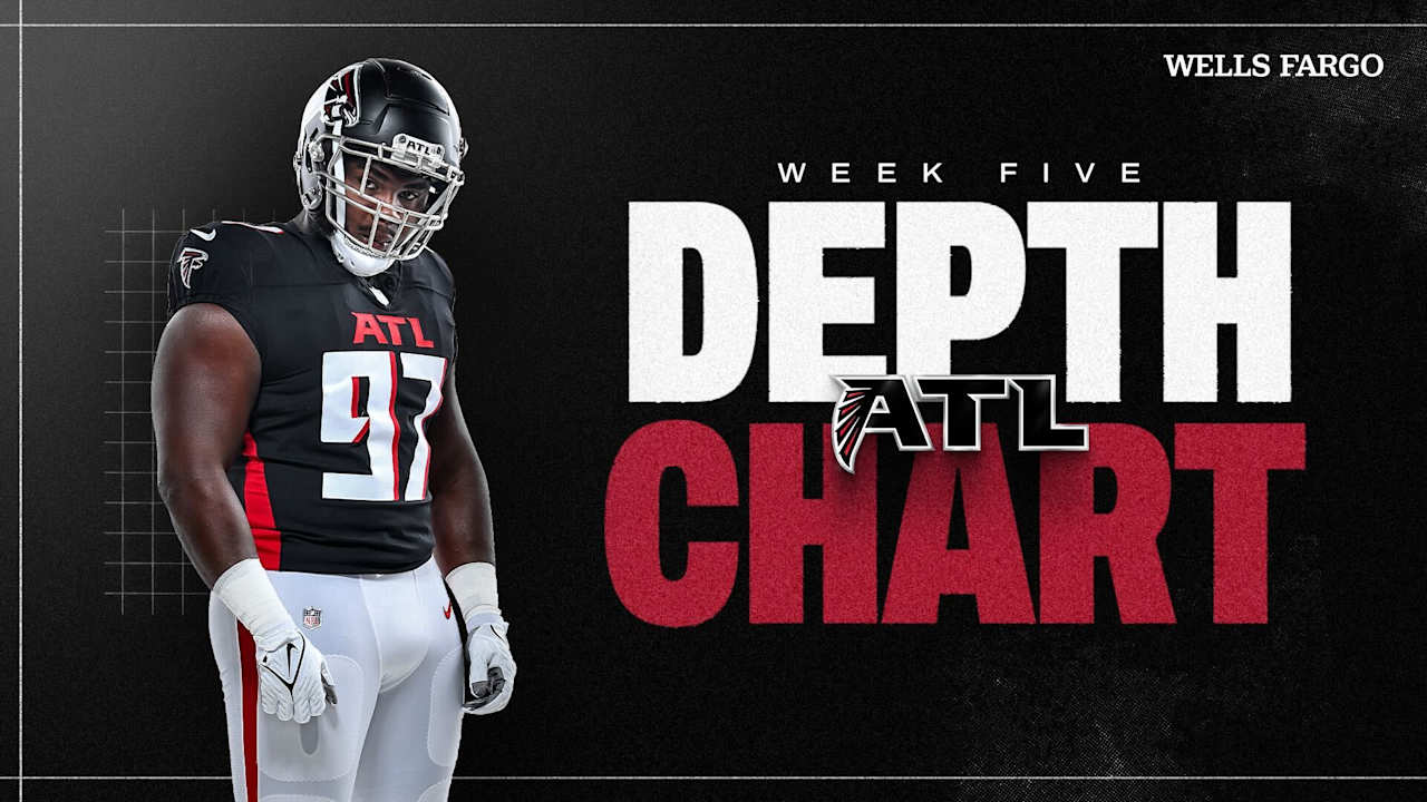 Falcons depth chart consistent from Week 4 to Week 5 as prep begins for ...