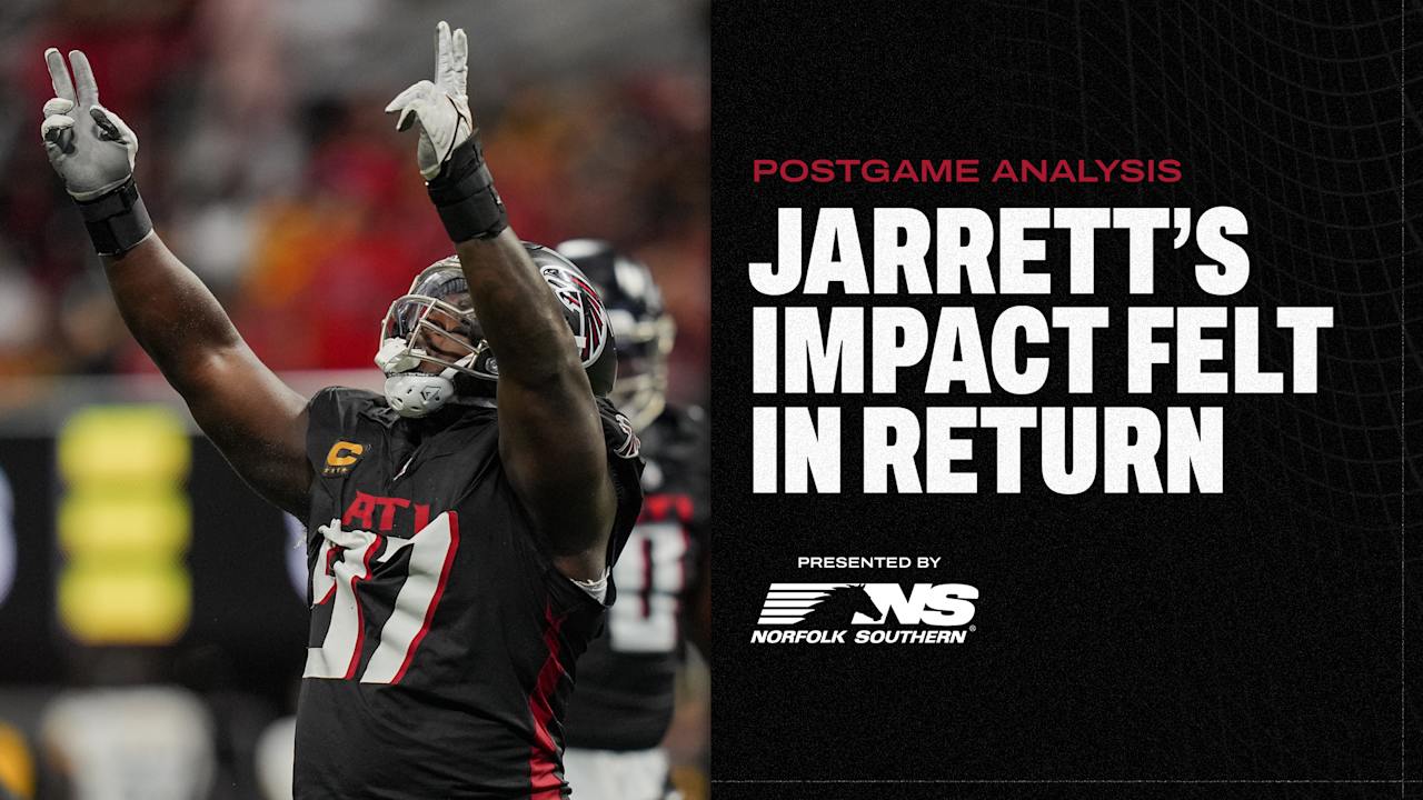 'You're watching him bounce back with excellence': Grady Jarrett shines ...