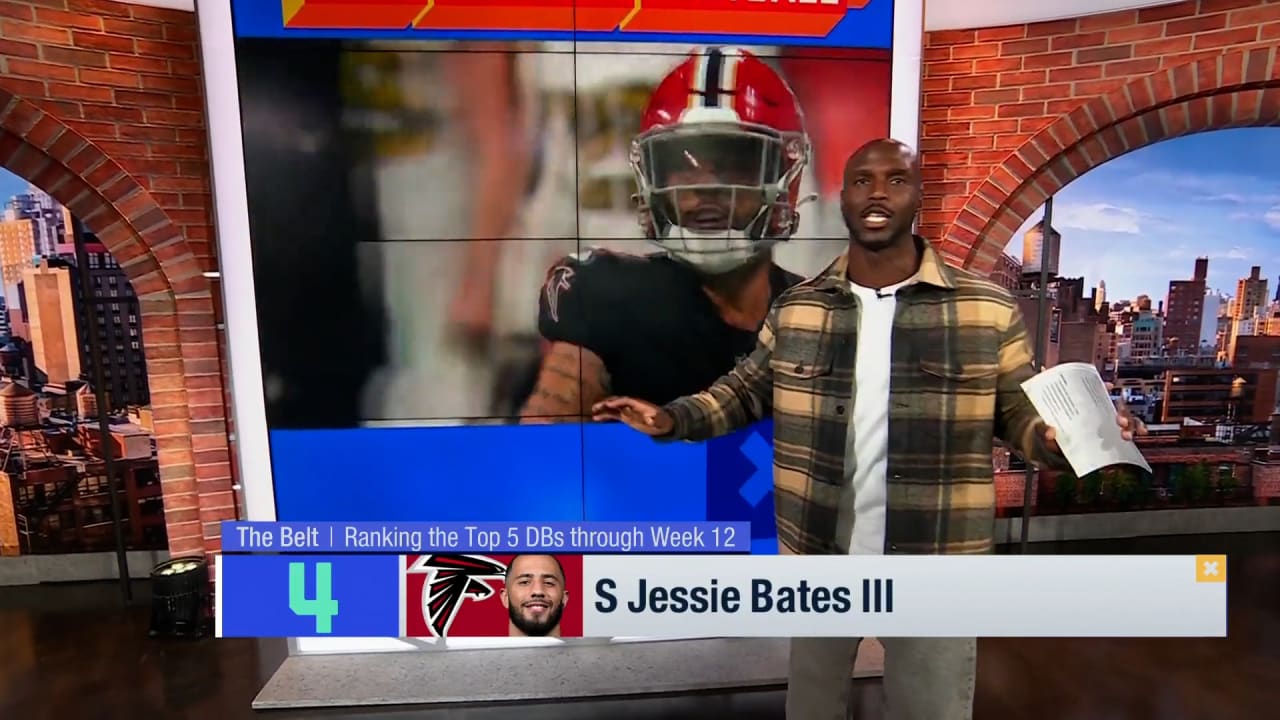 Jessie Bates III is rated as a top DB in Week 12 on 'GMFB'