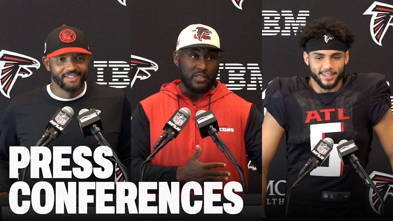 Marquice Williams, Jimmy Lake, Drake London and Matthew Judon speak to ...