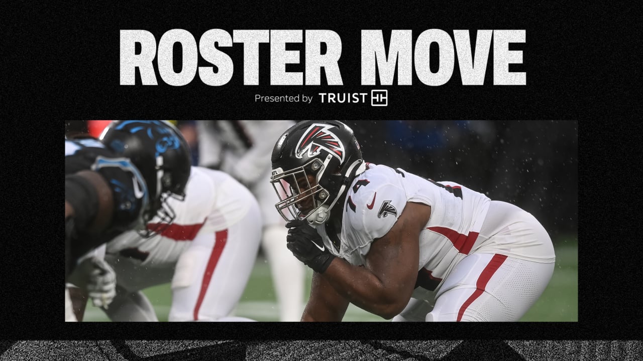 Falcons release rookie defensive lineman from 53-man roster