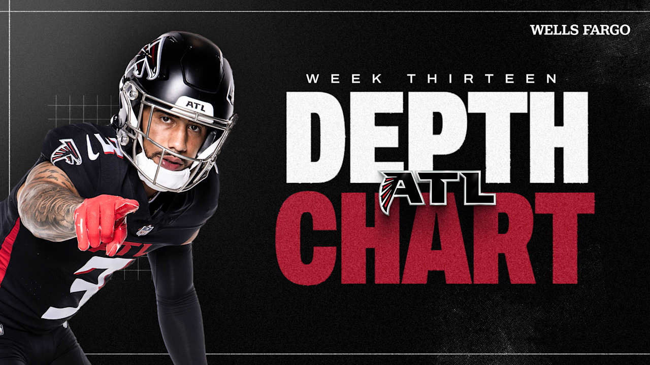 Atlanta Falcons depth chart released for Los Angeles Chargers game