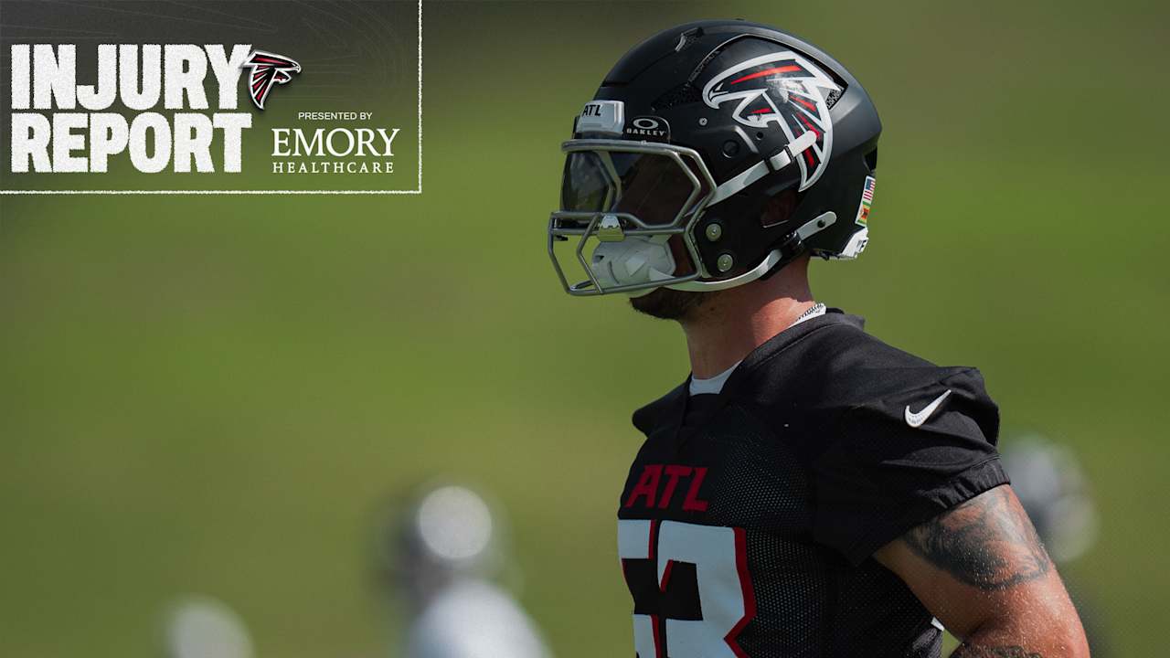 Falcons injury report: Nate Landman returns to practice, 5 starters ...
