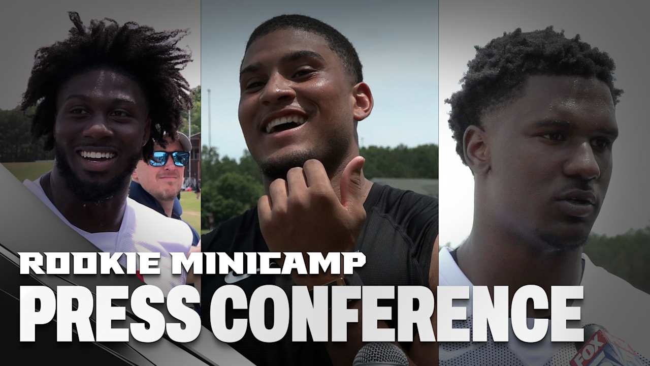 Jalon Walker, James Pearce Jr. & other Atlanta Falcons excited to get ...