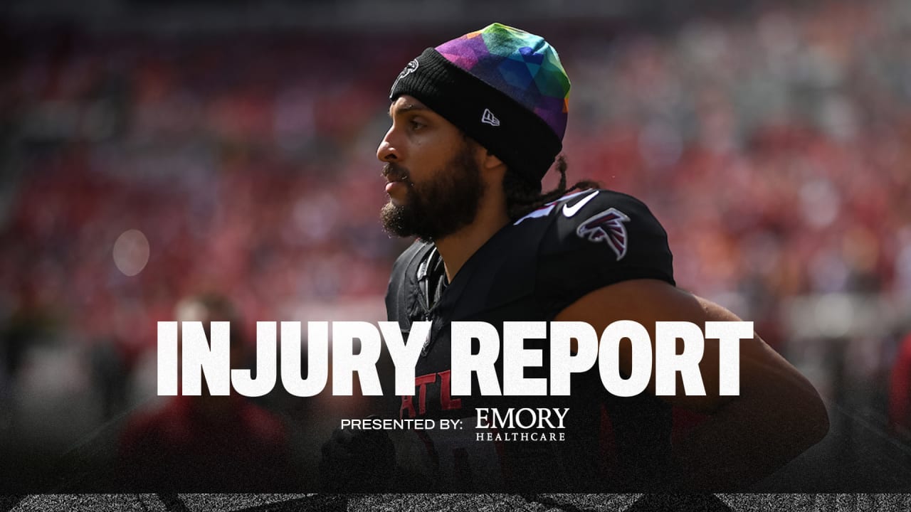 Falcons injury report: Six players held out of practice as Cardinals ...
