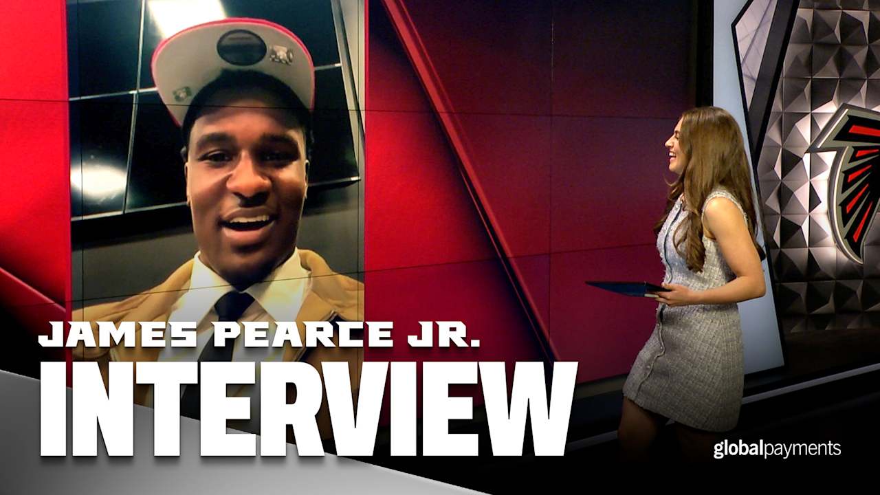James Pearce Jr. is 'Ready to go' on the field with Falcons | 2025 NFL ...
