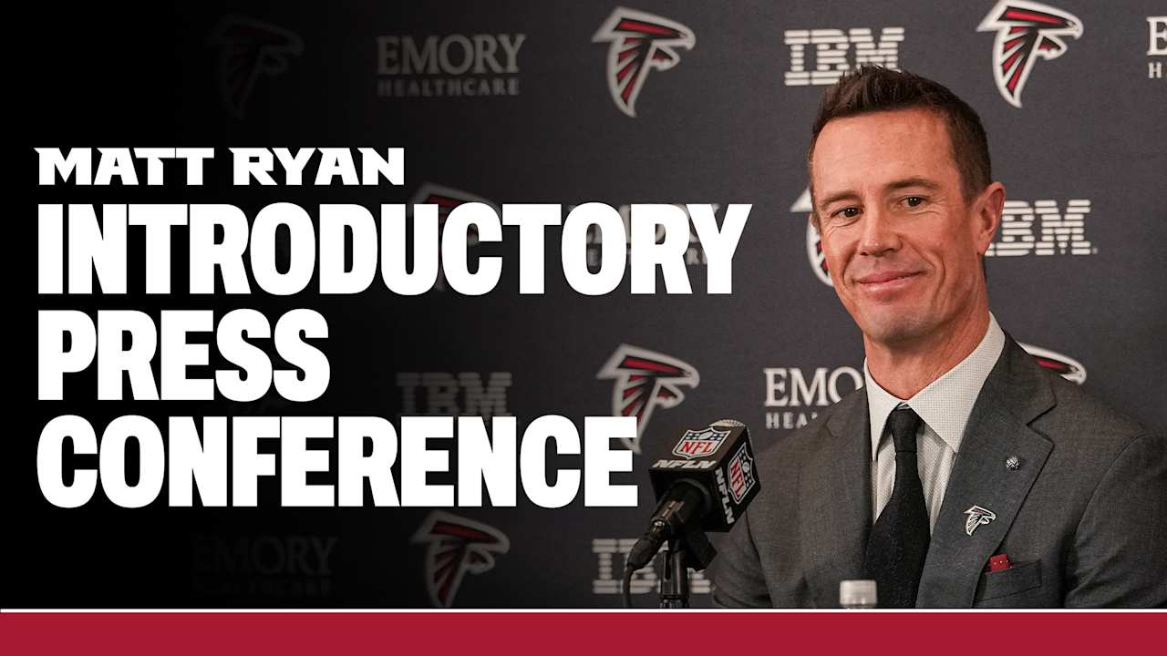 President of Football Matt Ryan Introductory Press Conference | Atlanta ...