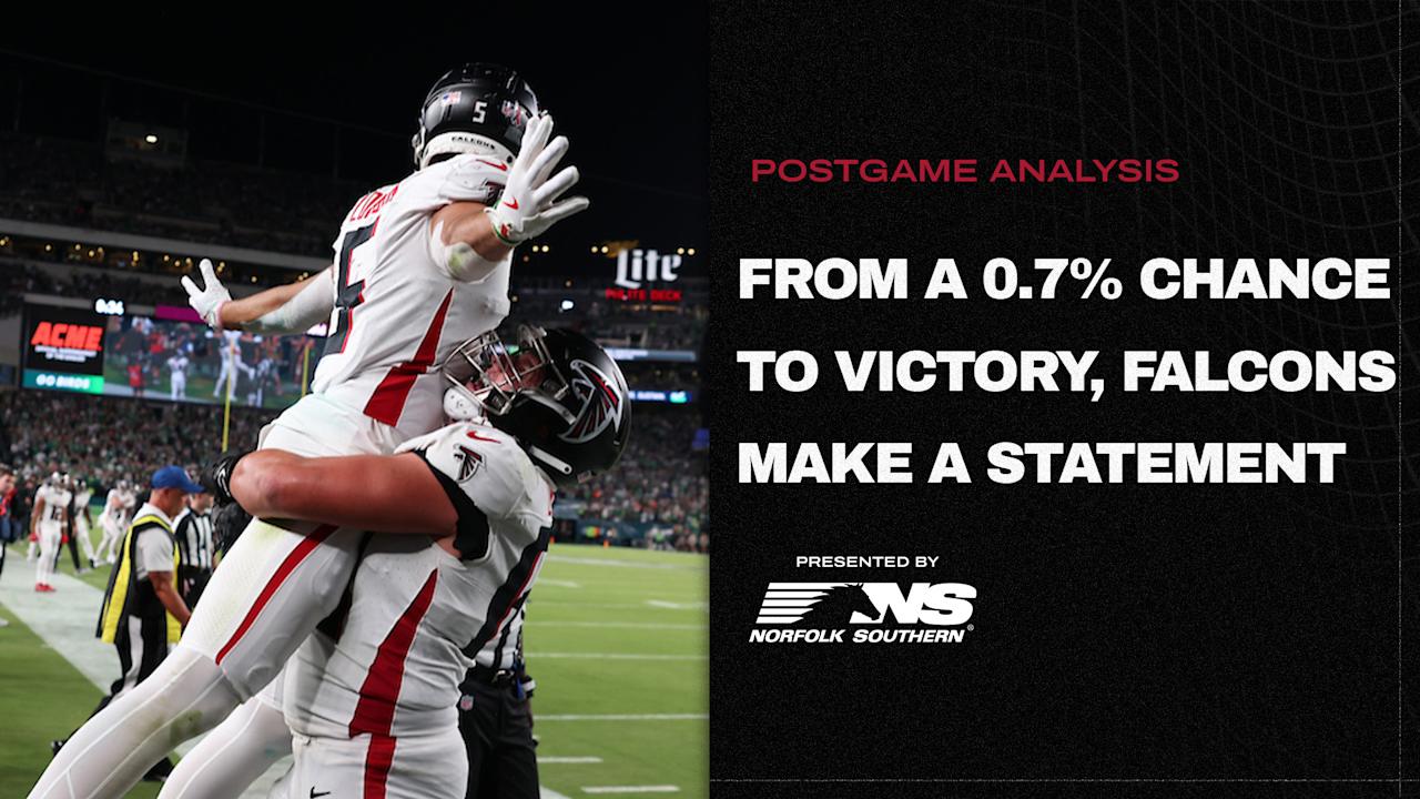 From improbable to plausible, the Falcons' final offensive drive makes ...