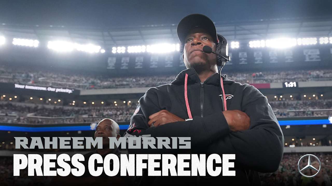 Raheem Morris on Atlanta Falcons victory over Philadelphia Eagles ...