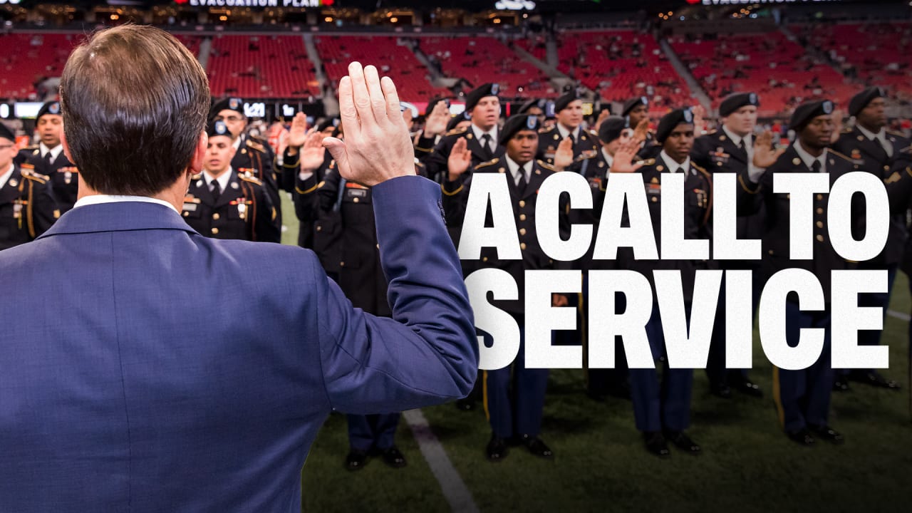 A Call to Service: How the Atlanta Falcons are hoping to inspire men ...