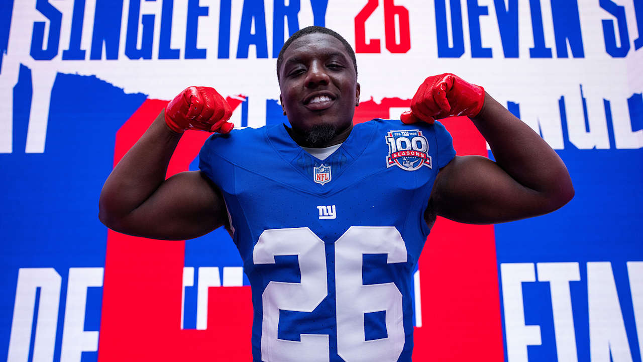 Devin Singletary ready to be 'all-purpose' back for Giants