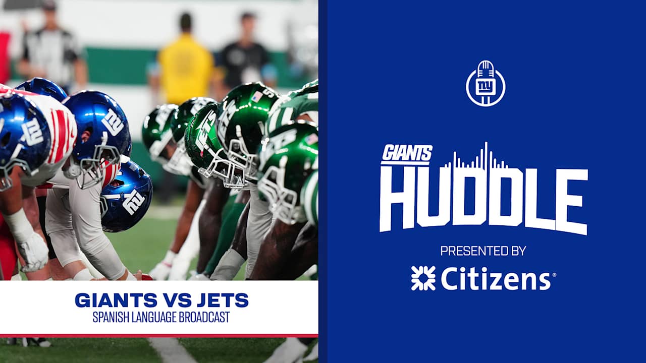 Giants Huddle | Giants vs Jets Spanish Language Broadcast