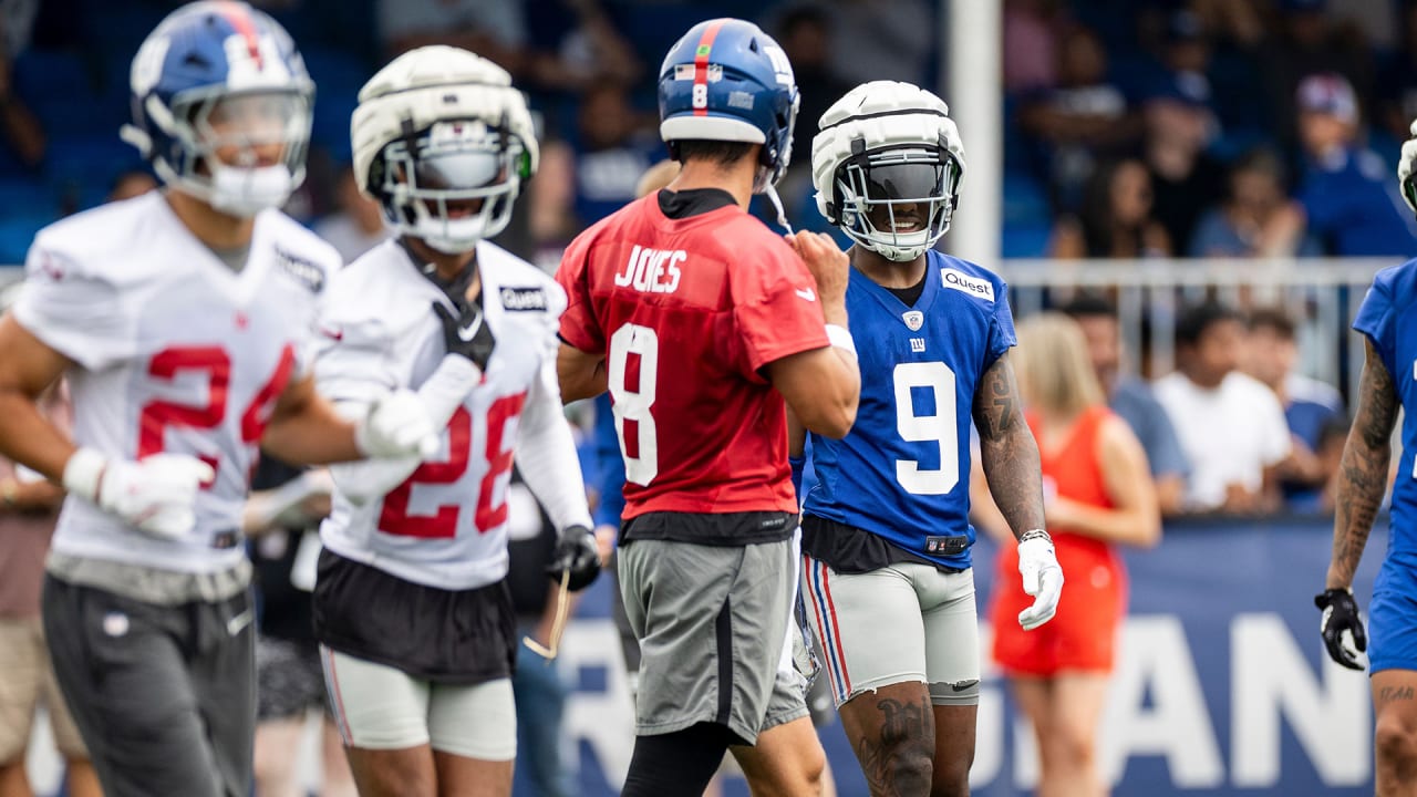 Giants release first unofficial depth chart of 2024