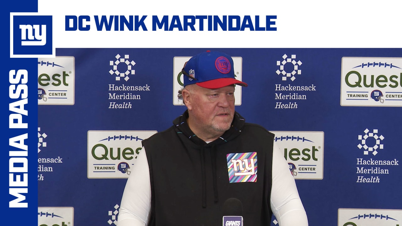 DC Wink Martindale: 'We have another great challenge ahead'