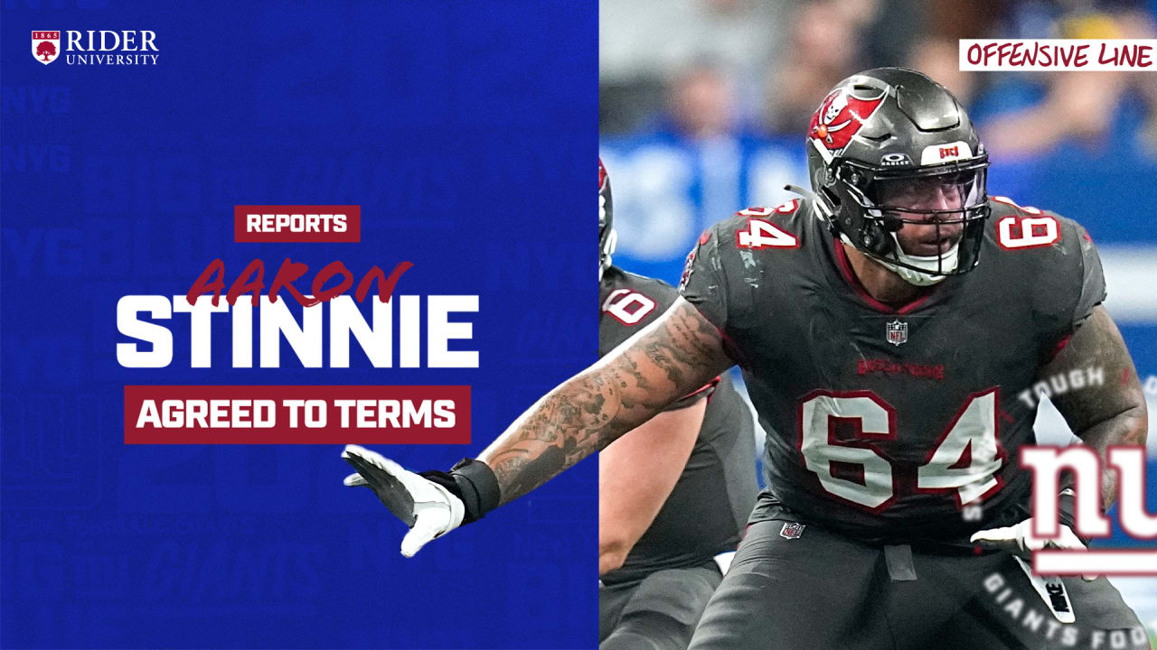 Reports: Giants agree to terms with OL Aaron Stinnie