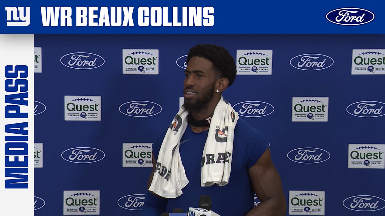 WR Beaux Collins on his run blocking: 'I love to do it'