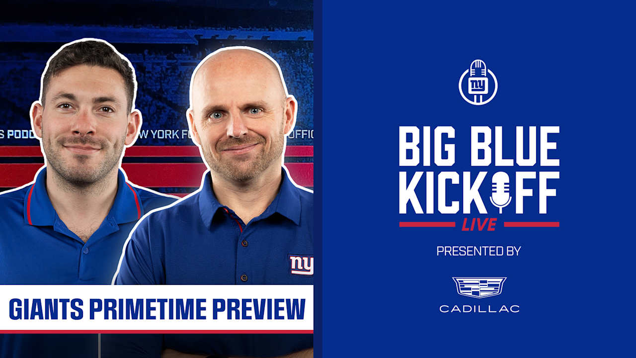 Big Blue Kickoff Live 9/26 | Giants Primetime Preview