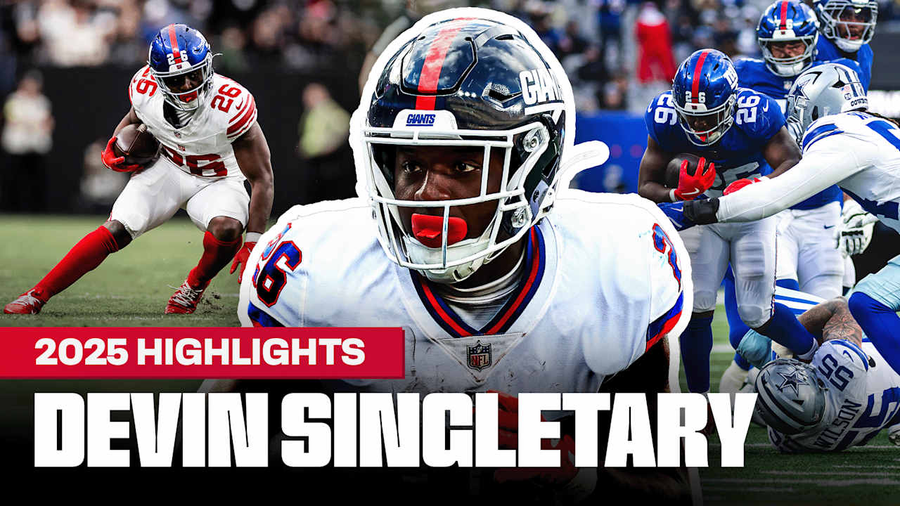 Highlights: Best of Devin Singletary's 2025 campaign