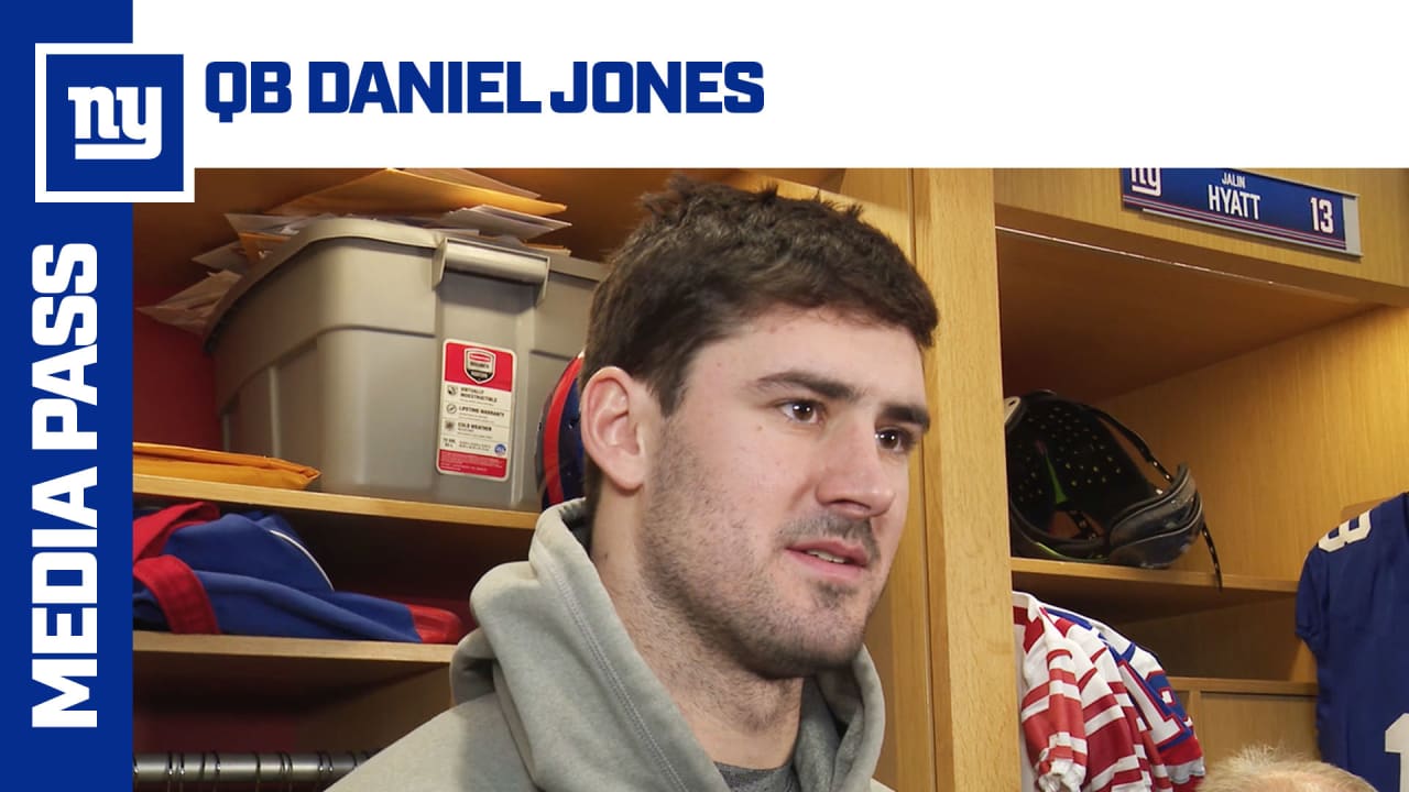 QB Daniel Jones: 'Focused on getting healthy'