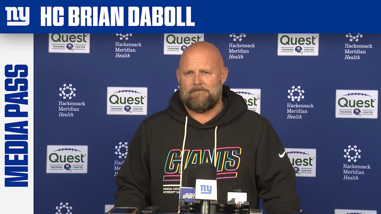 Coach Brian Daboll previews Week 8 vs. Eagles