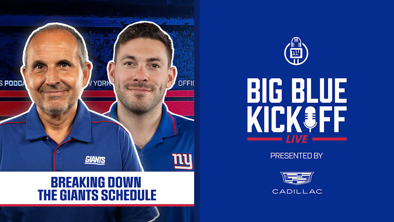 Big Blue Kickoff Live 5/15 | Breaking Down the Giants Schedule
