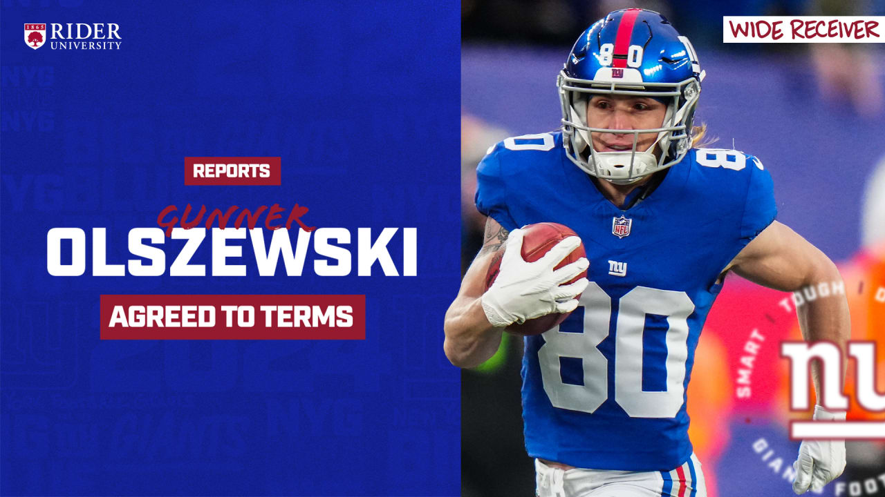 Reports: Giants agree to terms with WR/PR Gunner Olszewski