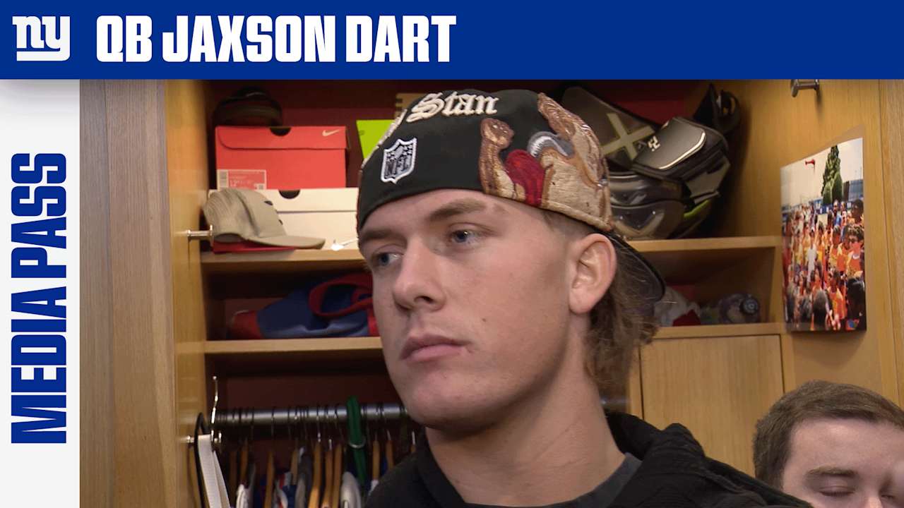 QB Jaxson Dart: 'I can't wait' to play with Malik Nabers